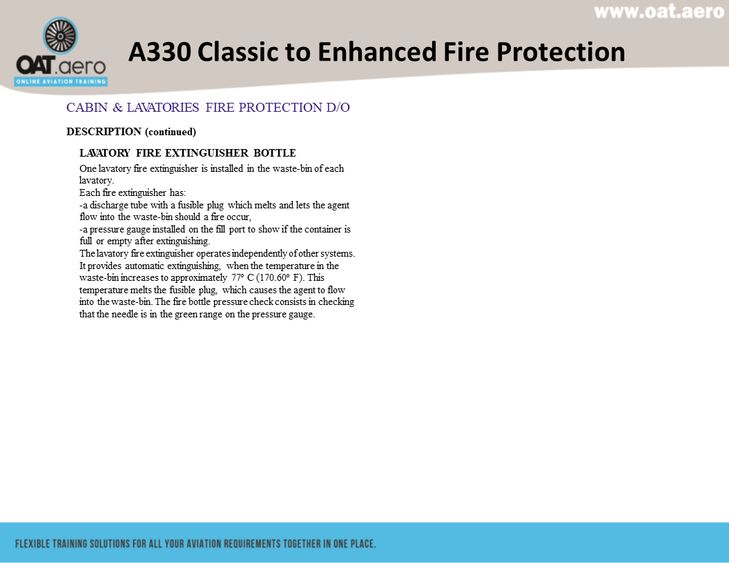 A330 80hr Gen Fam Module 9a Fire Protection Enhanced - Online Aviation ...